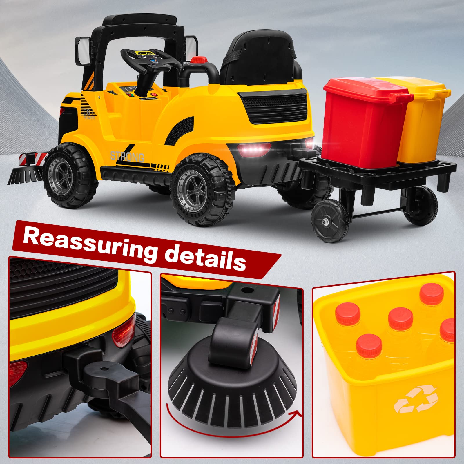 Street Sweeper Truck Toy