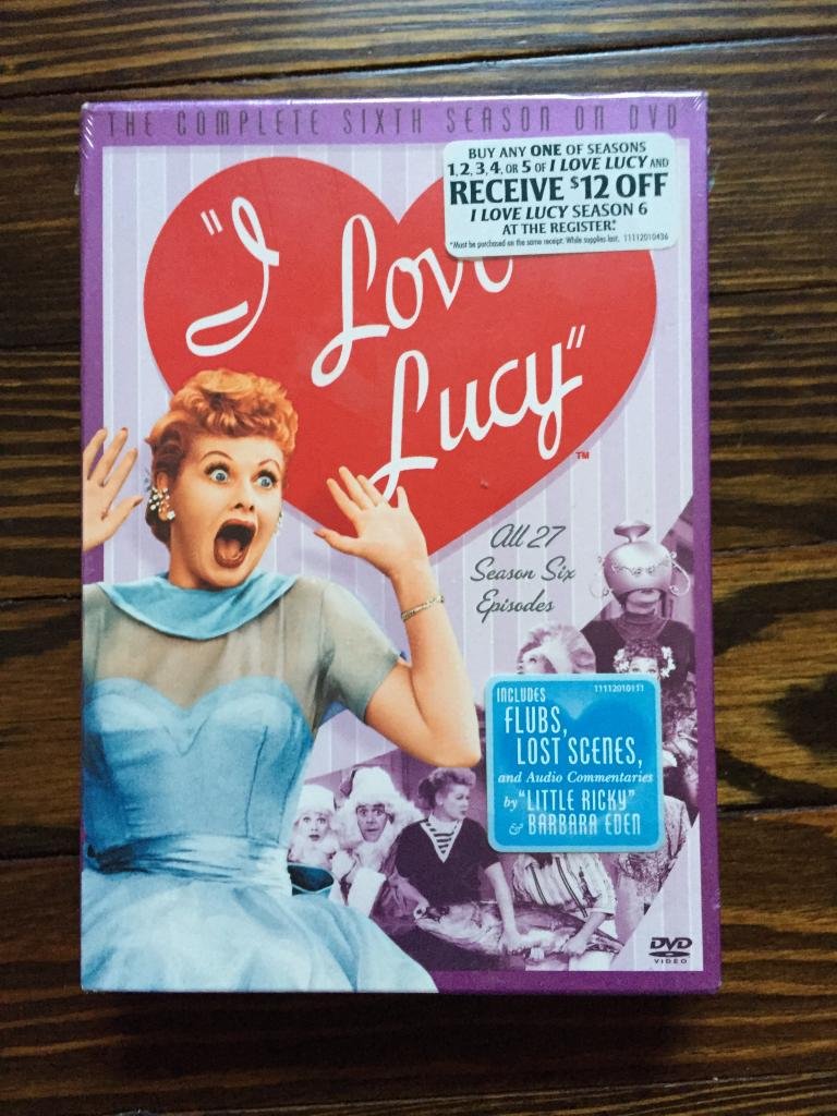 Amazon.com: I Love Lucy - The Complete Sixth Season [DVD] : Lucille ...