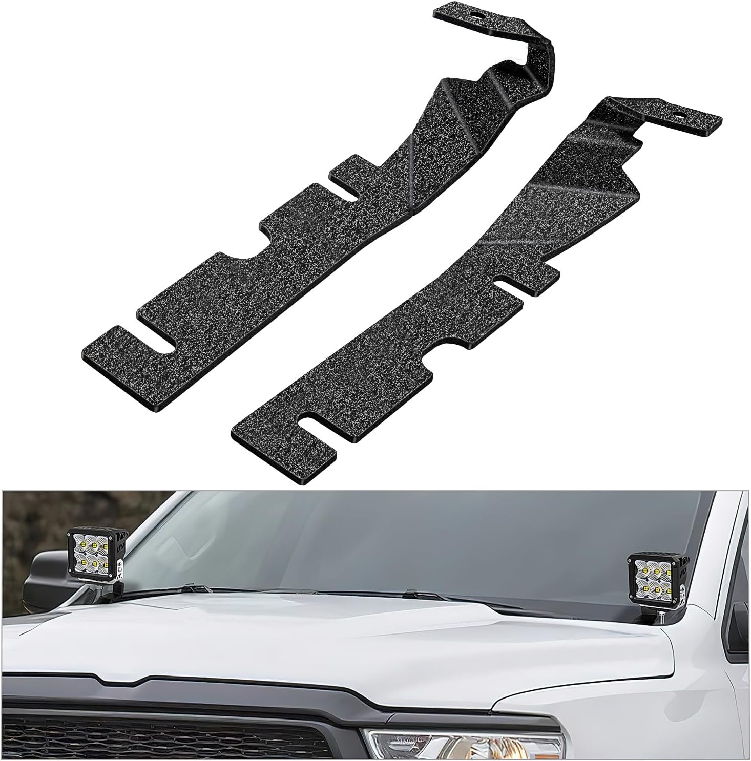 Amazon.com: Lightronic Upper Windshield Mount Bracket 50 Led Light Bar ...