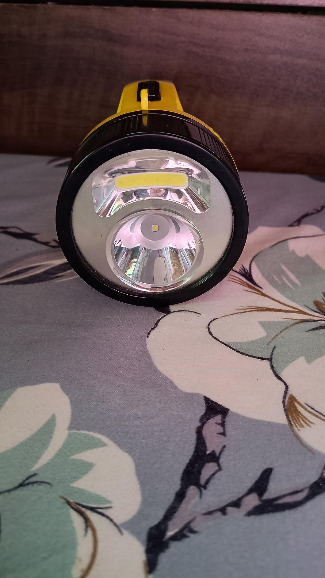 Cinefx's 2IN1 Rechargeable Long Range Torch Light 50W Searchlight with ...
