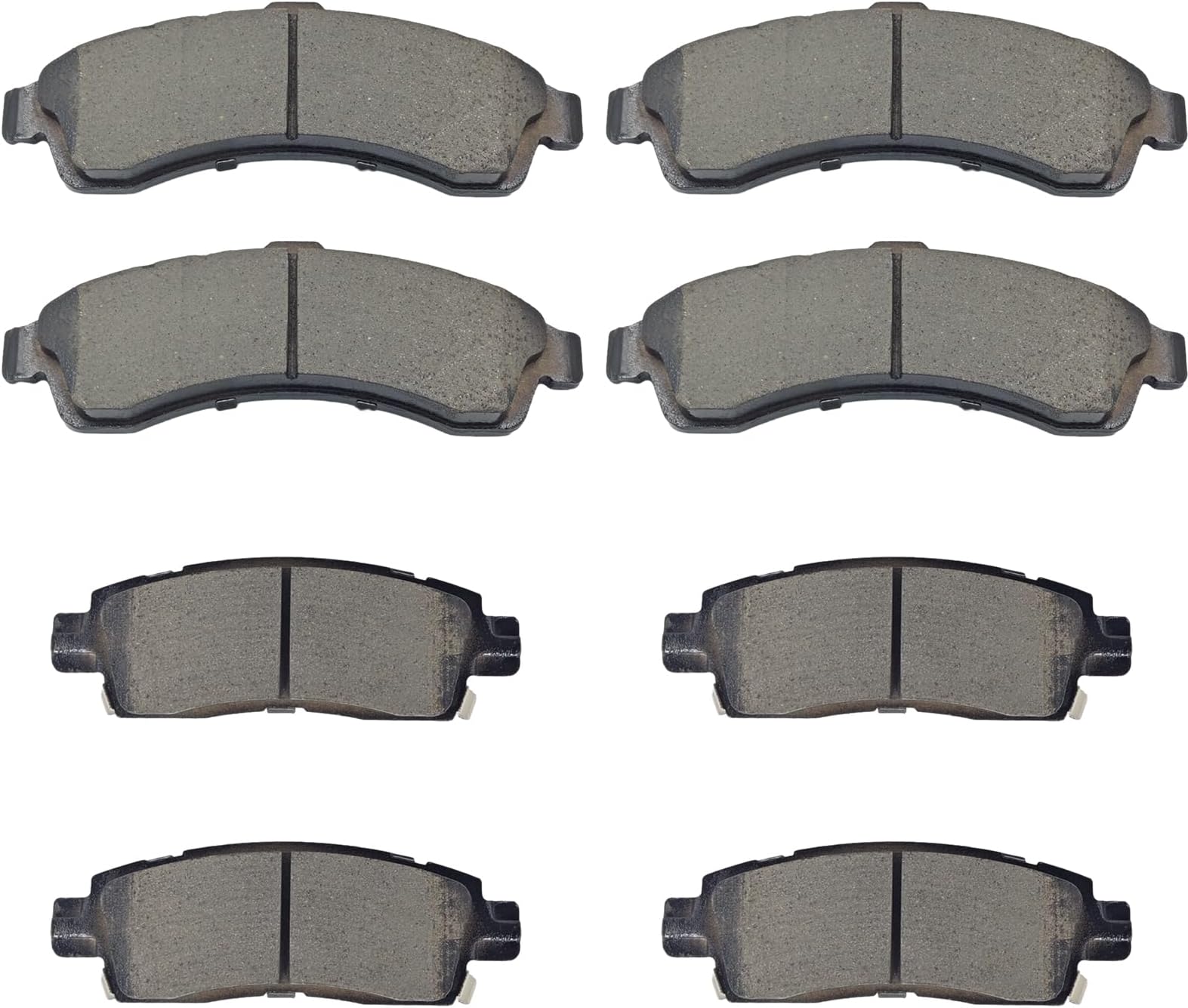 Amazon.com: ALADICHE 8pcs Ceramic Brake Pads Kits fit for Buick Rainier ...