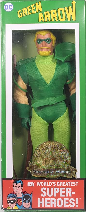 Amazon.com: Mego DC Green Arrow 50th Anniversary 8-Inch Action Figure ...