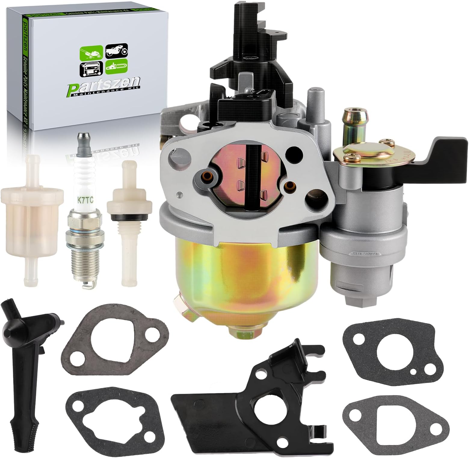 Amazon.com: partszen 795533 Carburetor Fit for 123887 123882 124702 ...