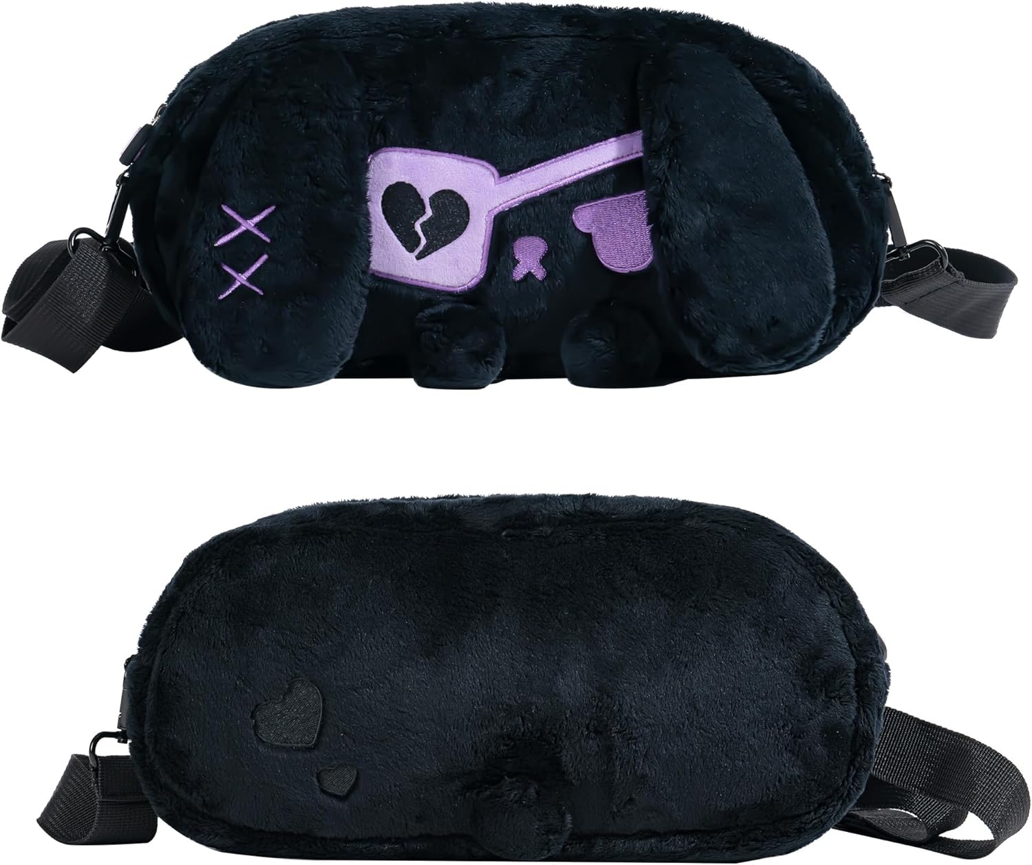 Amazon.com: GeekShare Cute Plush Switch Carrying Case Crossbody Bag ...