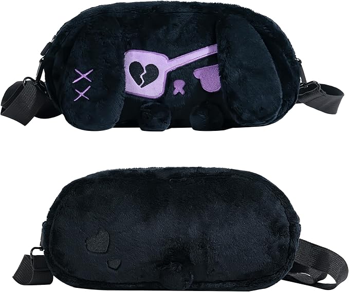 Amazon.com: GeekShare Cute Plush Switch Carrying Case Crossbody Bag Compatible with Nintendo ...