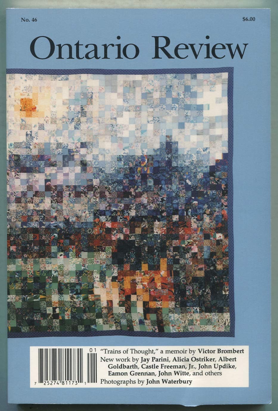 The Ontario Review: Spring-Summer 1997, Number 46: (MOSES, Jennifer ...