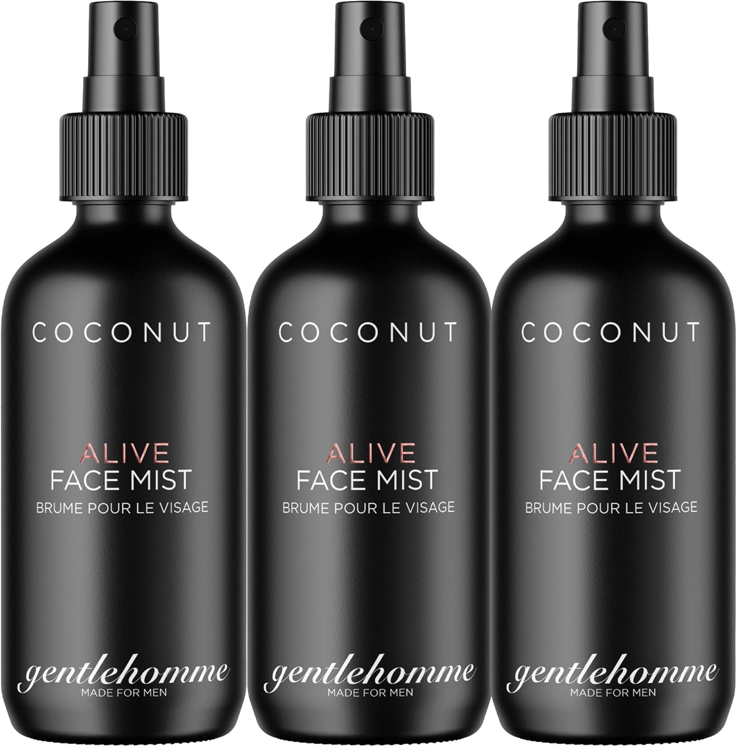 Amazon.com: Pack of 3 Hyaluronic Acid & Aloe Coconut Face Mist for Men ...