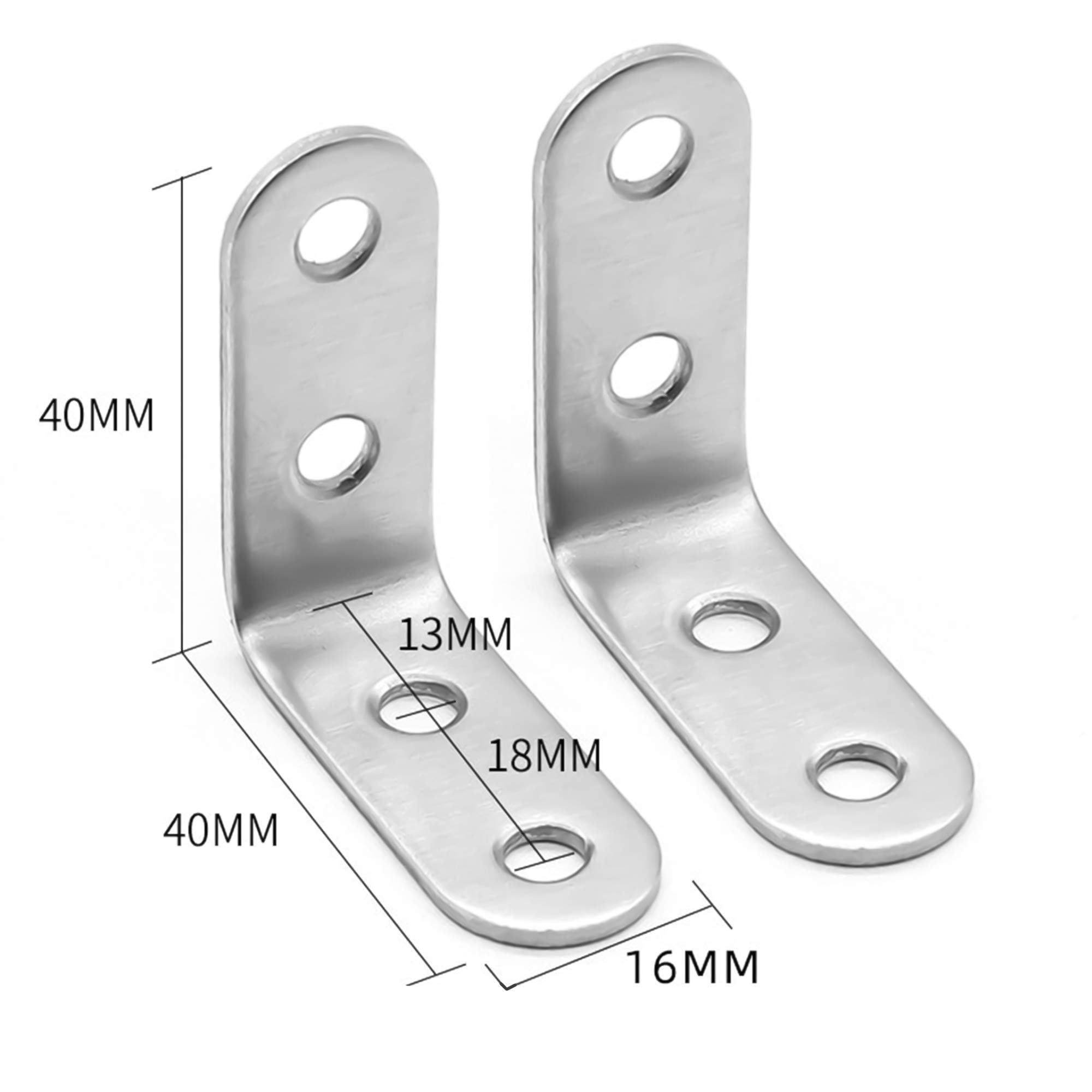 Stainless Steel Angle Brackets Simpson Strong Tie ML 2 In. X 6 In.