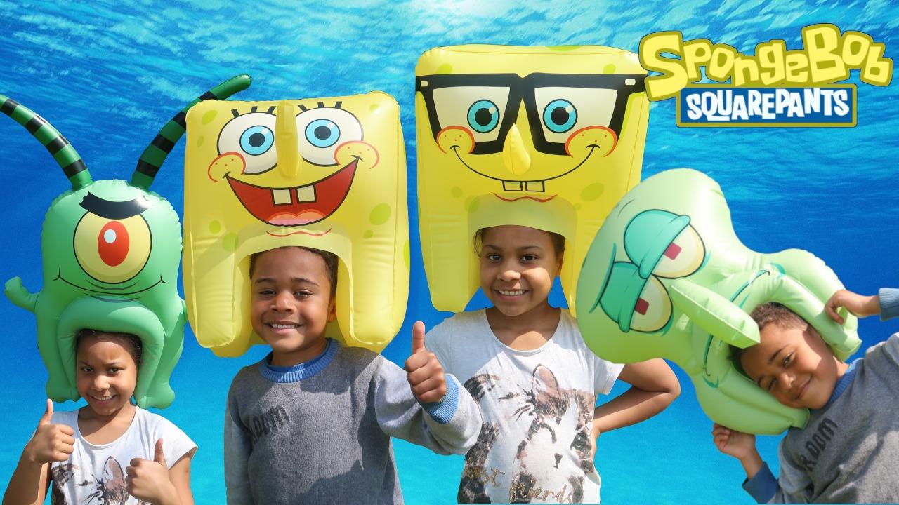 SpongeBob SquarePants | Spongeheads | 2 Foot Inflatable Character Heads ...