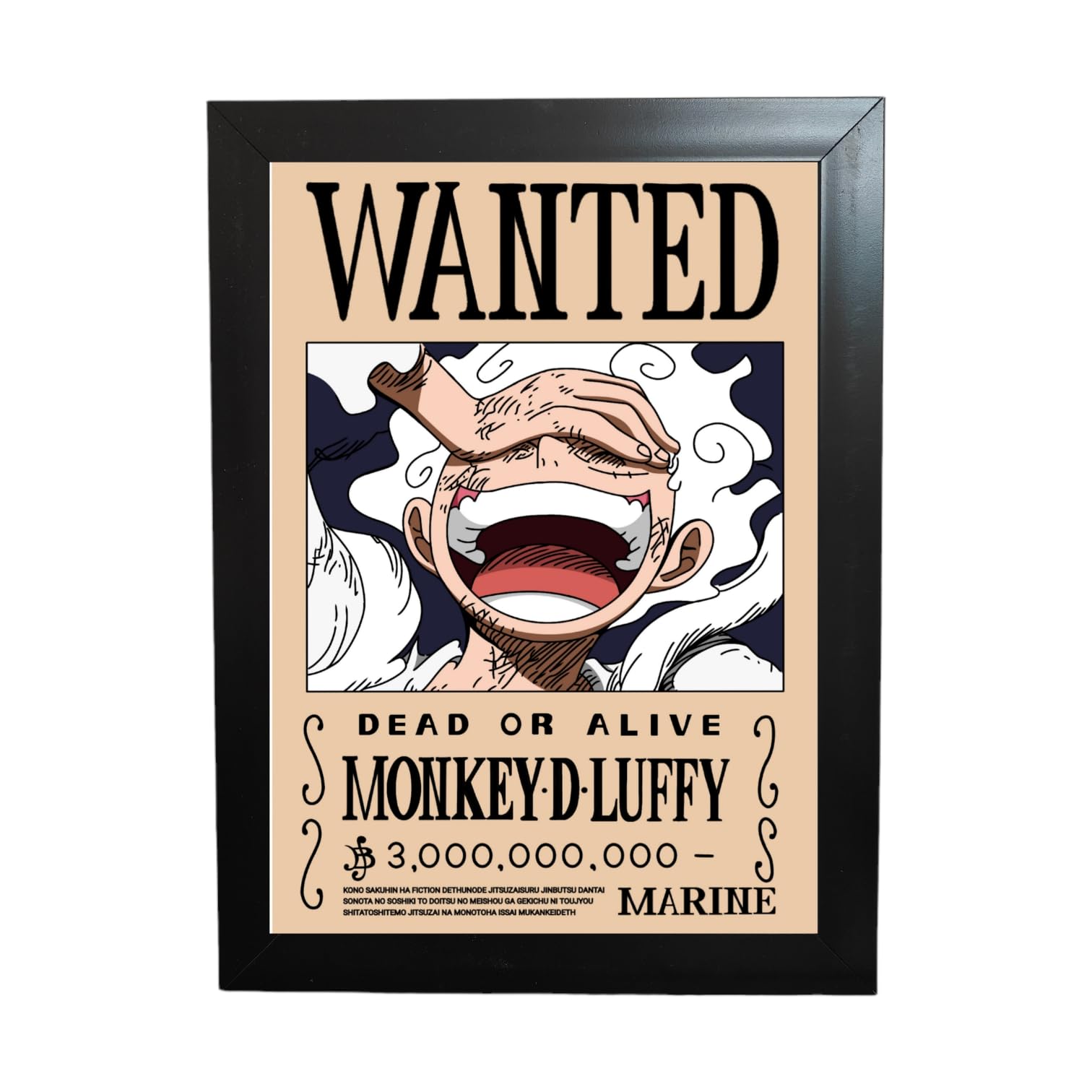 One Piece Wanted Poster Template Awesome Luffy Wanted Poster Wallpaper