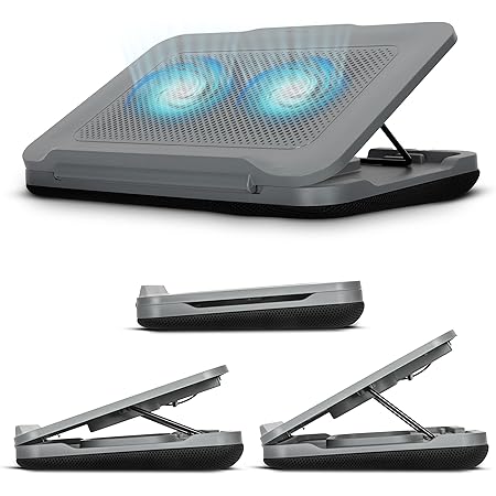 Amazon.com: Targus 18” Dual Fan Chill Mat with Adjustable Stand ...