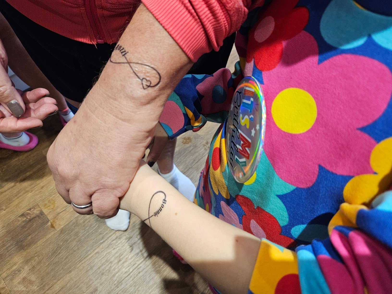 Personalized Temporary Tattoo waterproof lasts a week Wrist Ankle ...