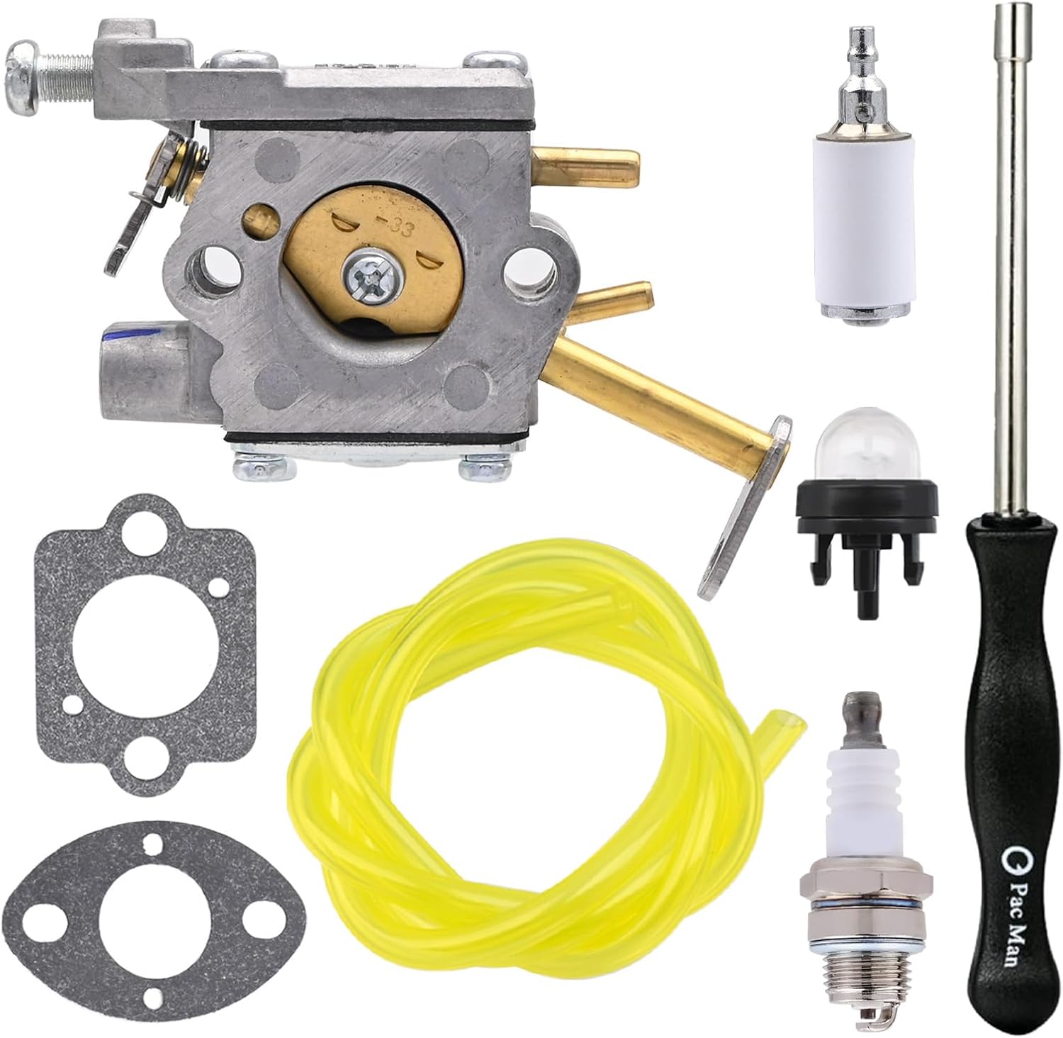 Amazon.com: Wondrify 300981002 Carburetor for Homelite 33cc UT-10532 UT-10926 Ryobi RY74003D ...