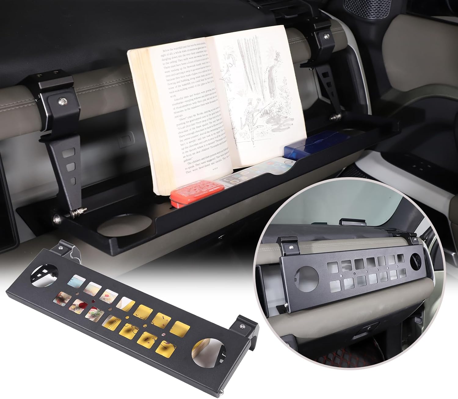 Amazon.com: HAPPYHORSE Car co-Pilot Multi-Function Storage Rack Table ...