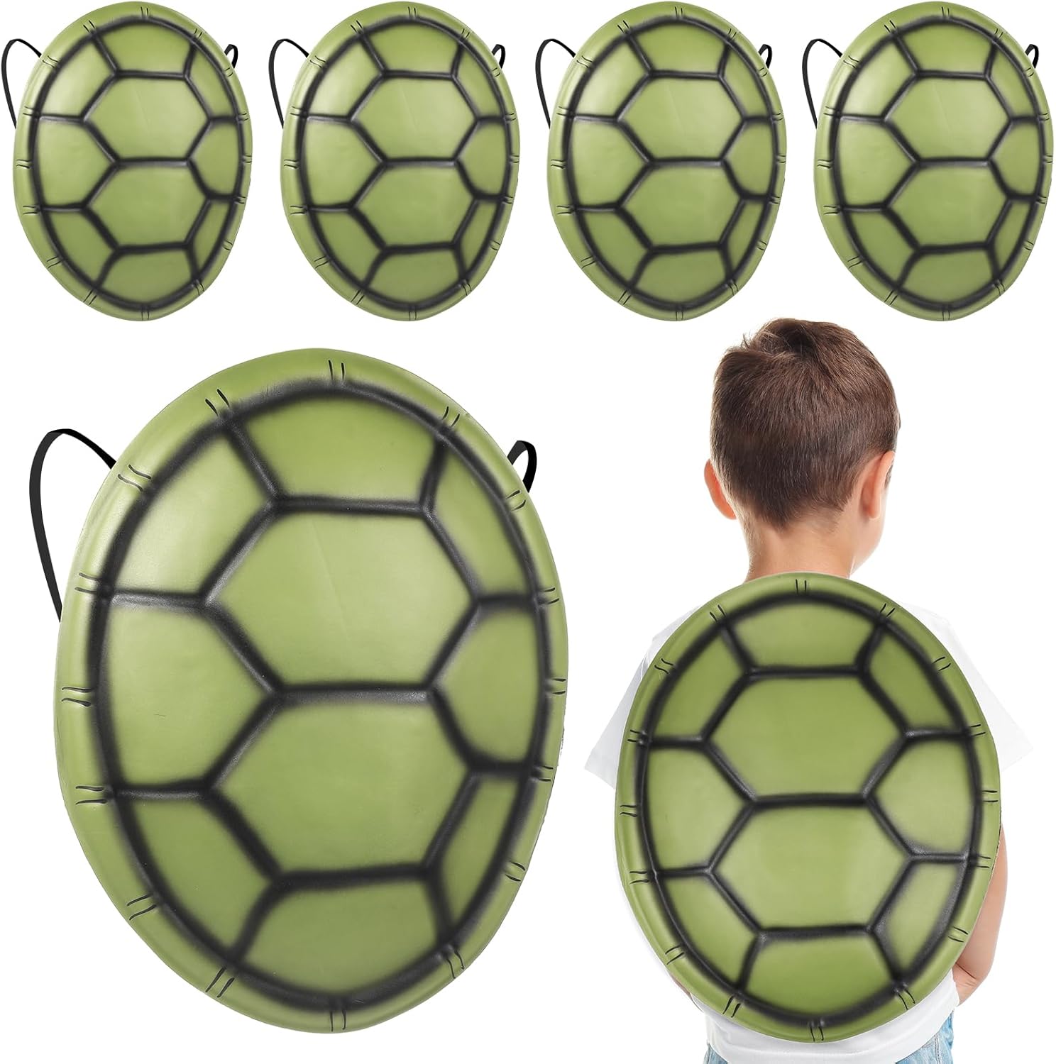 Amazon.com: Ipetboom Turtle Shell Costume for Kids Halloween Cosplay ...
