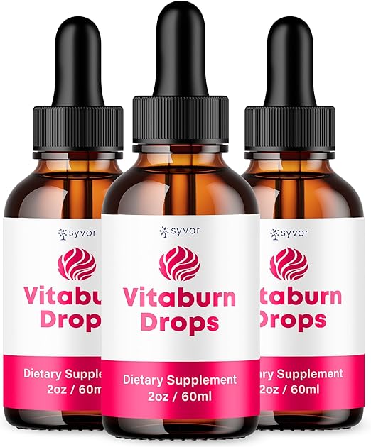 Amazon.com: (3 Pack) Vitaburn Drops - VitaBurn Advanced Formula Liquid ...