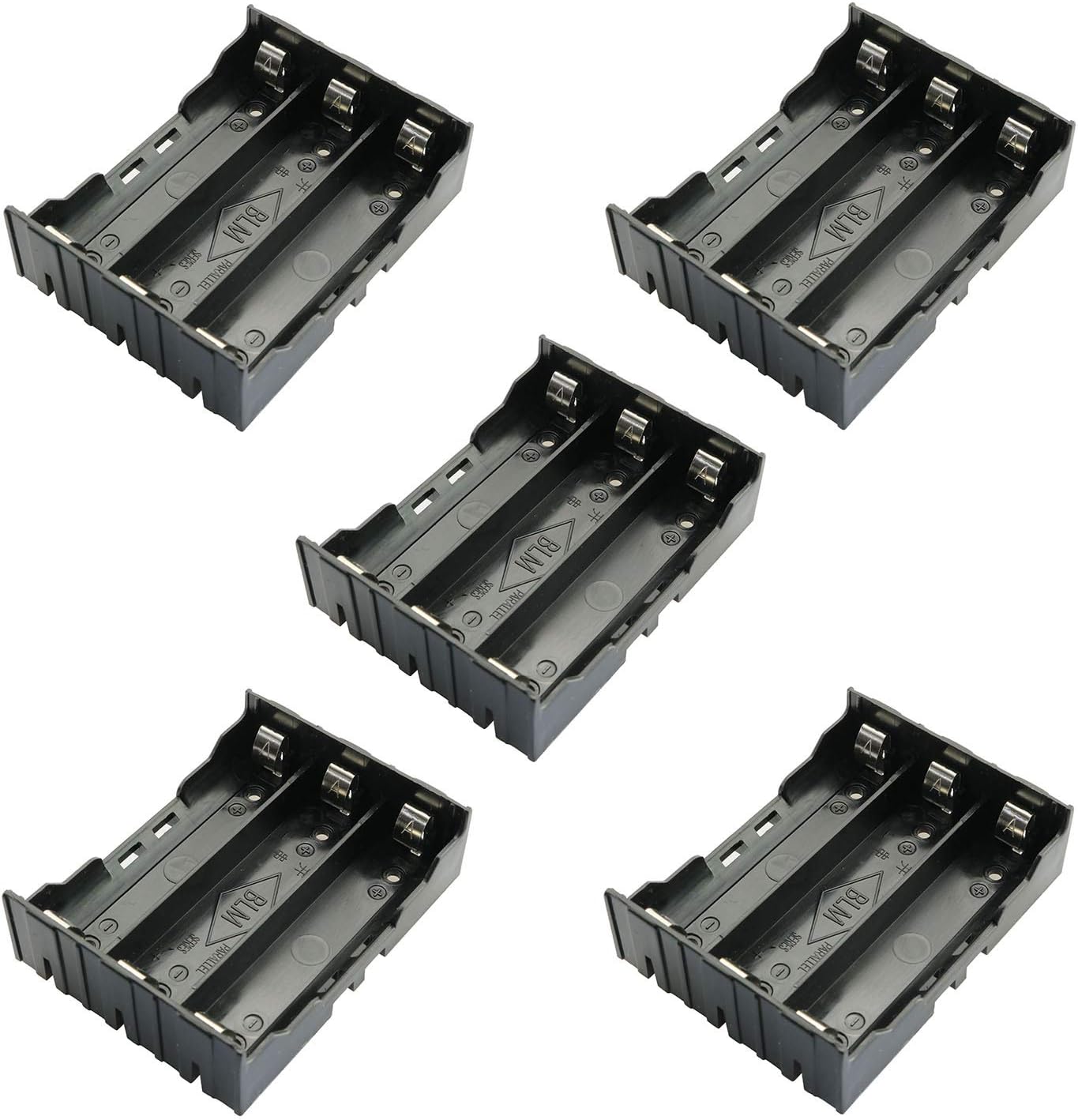 Amazon.com: 3S 18650 Battery Holder Case Box for 3X 18650 12V Li-Ion ...