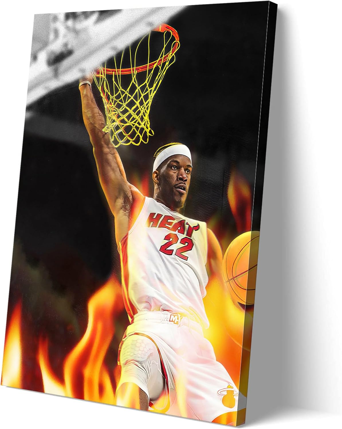 Amazon.com: Jimmy Butler Poster Canvas Wall Art Basketball Posters Gift ...