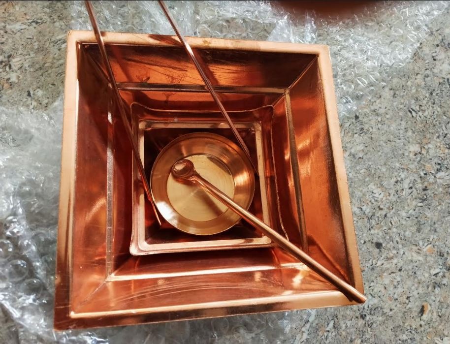 Buy Copper Agnihotra Kit Set Online at Low Prices in India - Amazon.in