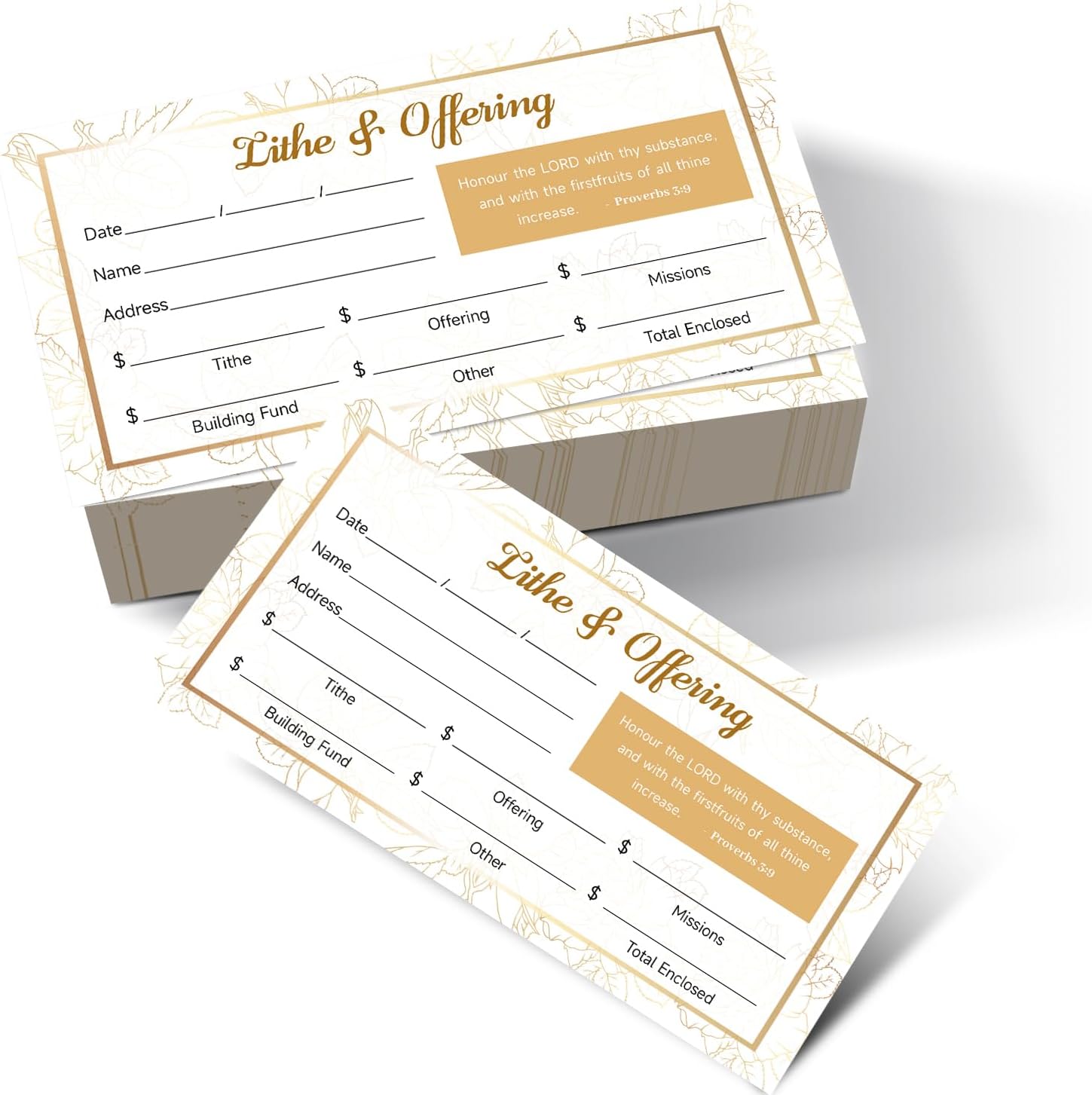 Amazon.com : 200 Pieces Church Envelopes for Tithe and Offering ...