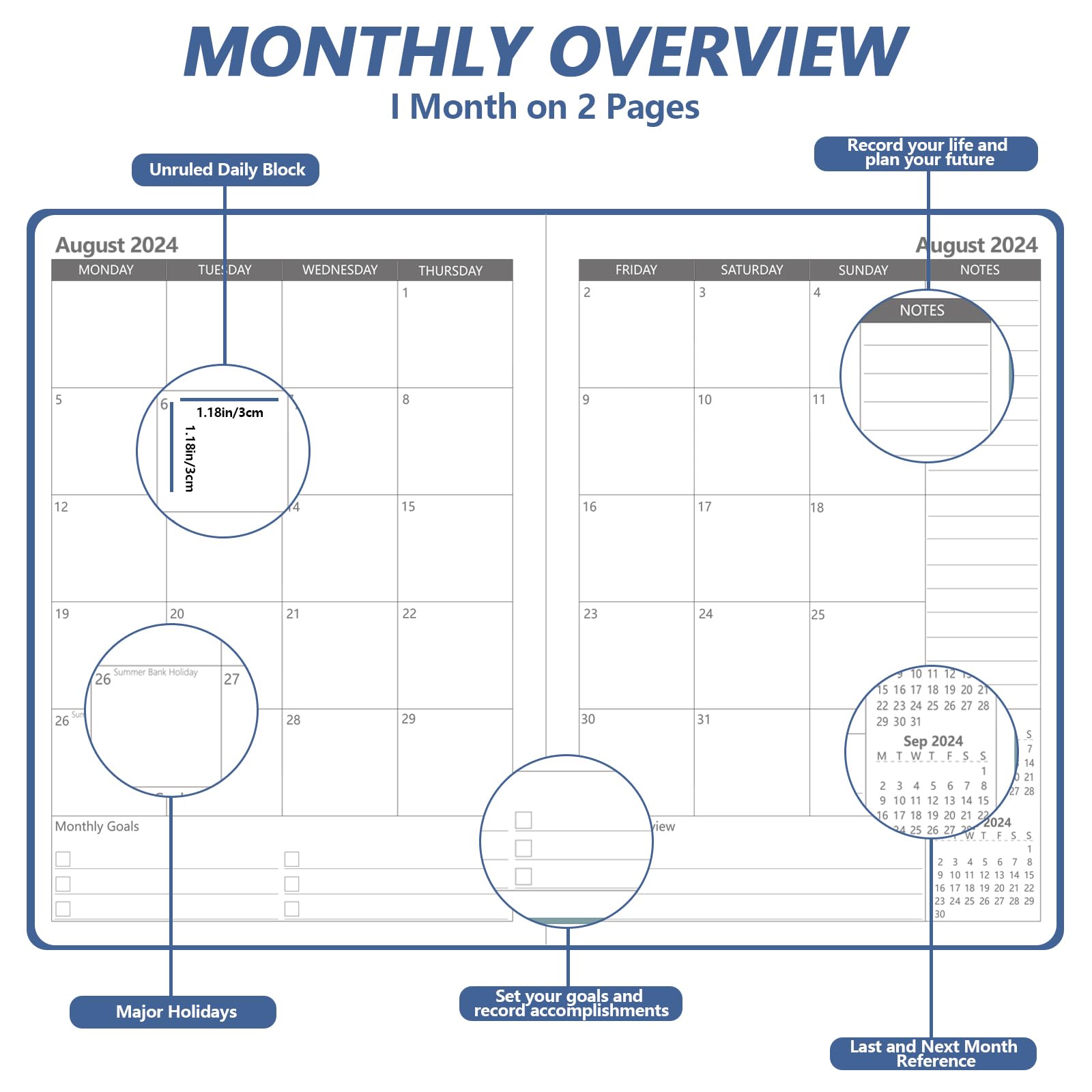Moseem Academic Diary 2024-2025 Week to View – A5 Diary 2024-2025 ...