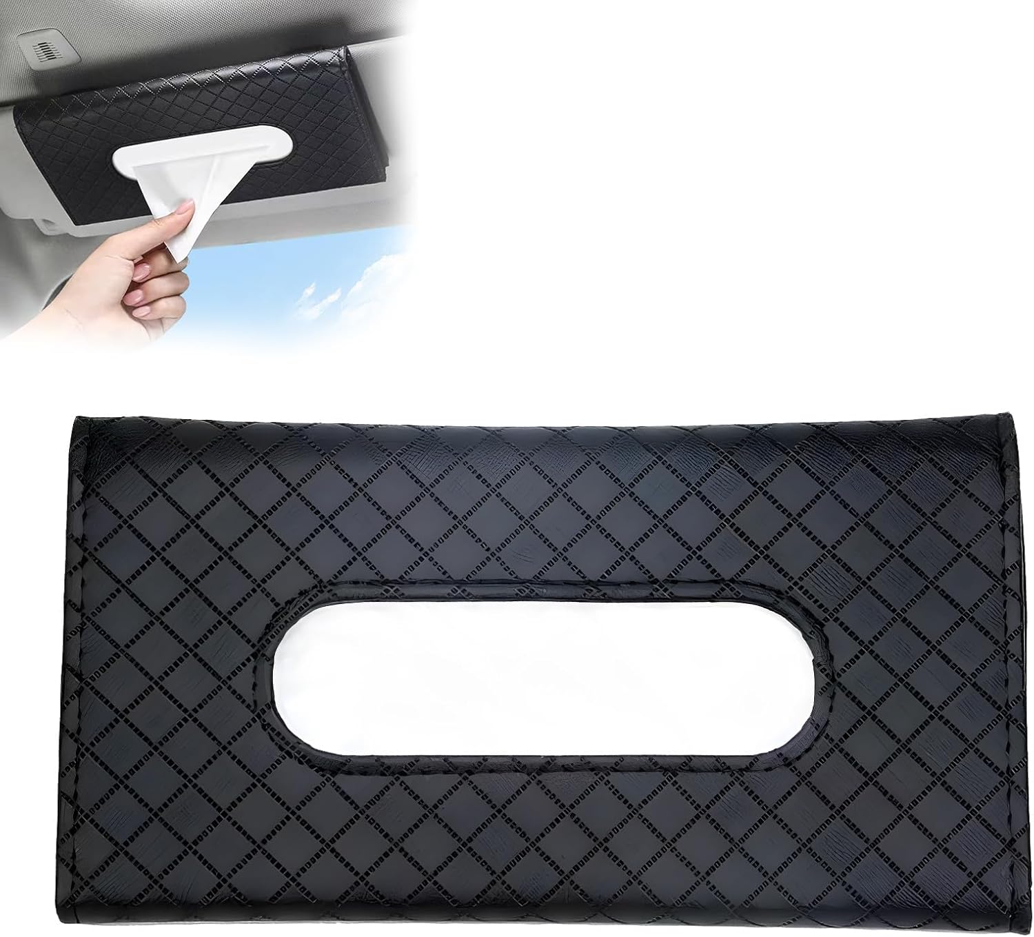 Amazon.com: BIPROS Car Tissue Holder with Ultra Soft Lotion Facial ...