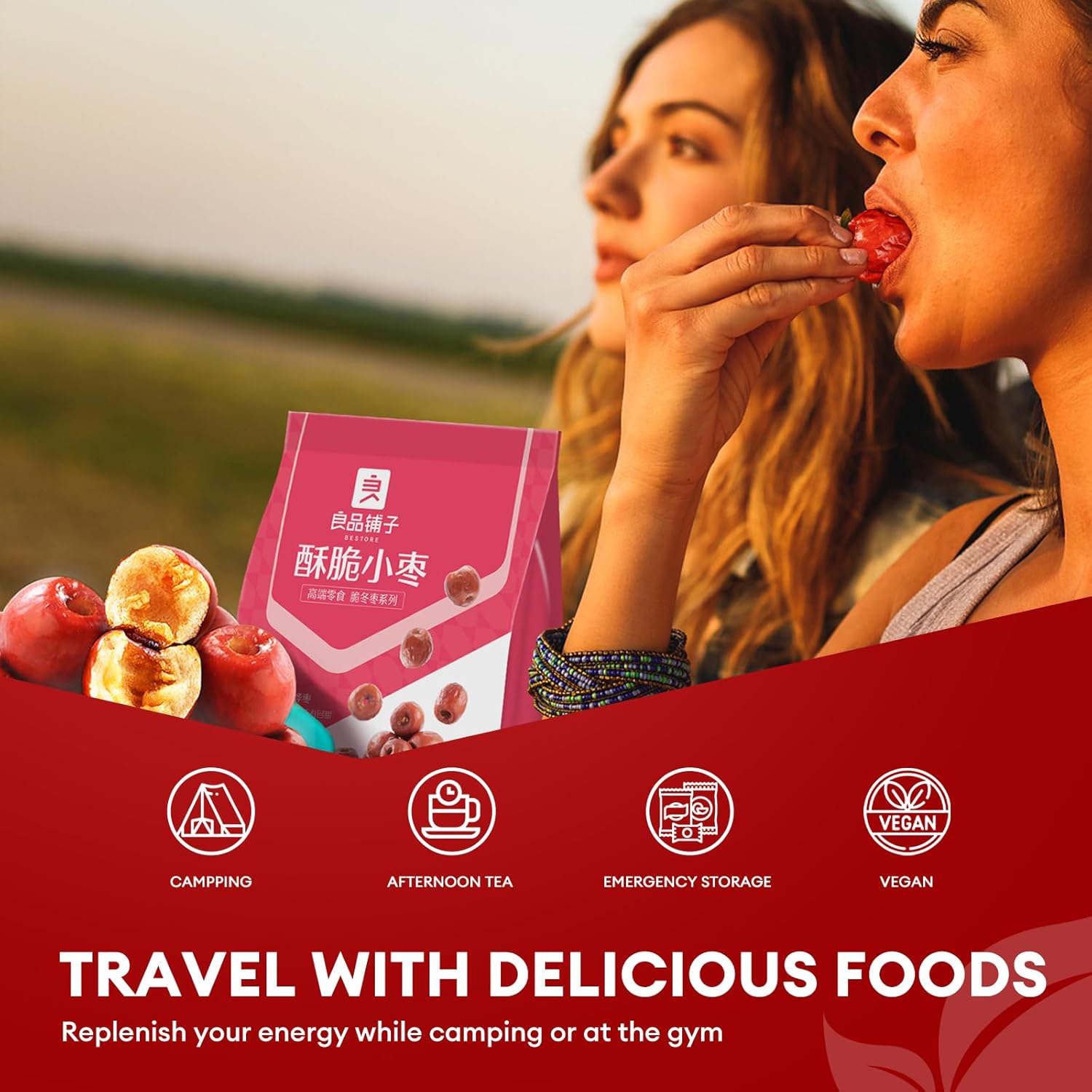 BESTORE Crispy Seedless Chinese Snack - Fruit Jujube Maroc | Ubuy