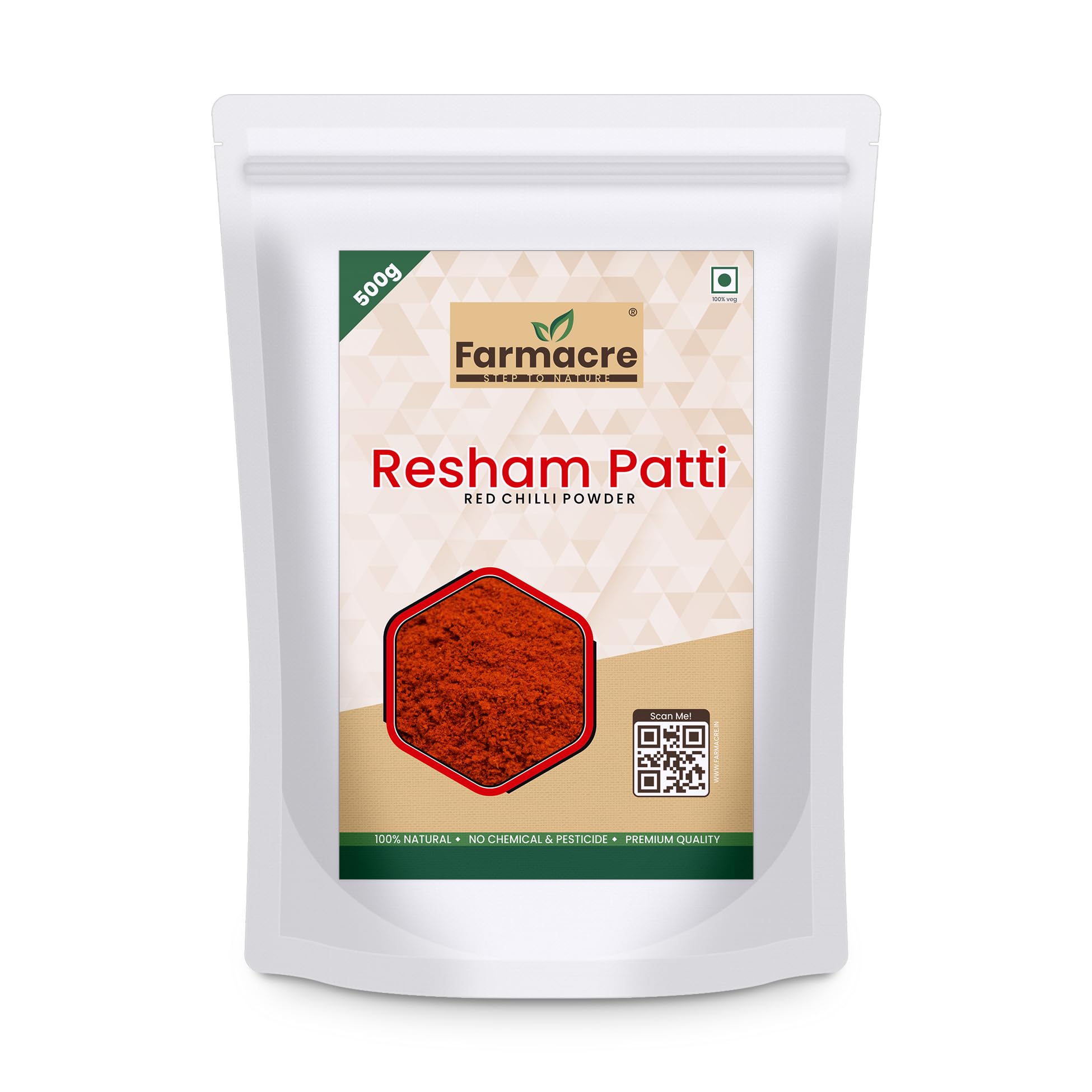 Farmacre Resham Patti Red Chilli Powder/Lal Mirch/Natural Chilli Powder ...