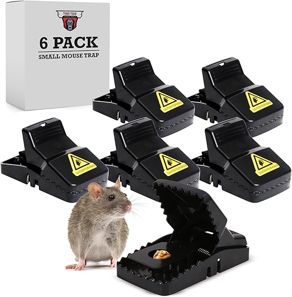 Amazon.com : TwinTech Jaws Mouse Traps - Reusable, Sanitary, Easy-to ...