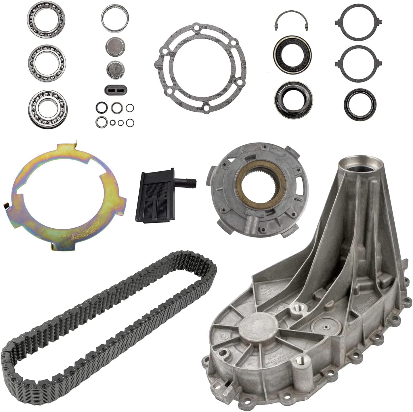 Amazon.com: NP261HD/NP263HD Transfer Case Rebuild Kit with Rear Case Half, Bearings Gaskets ...