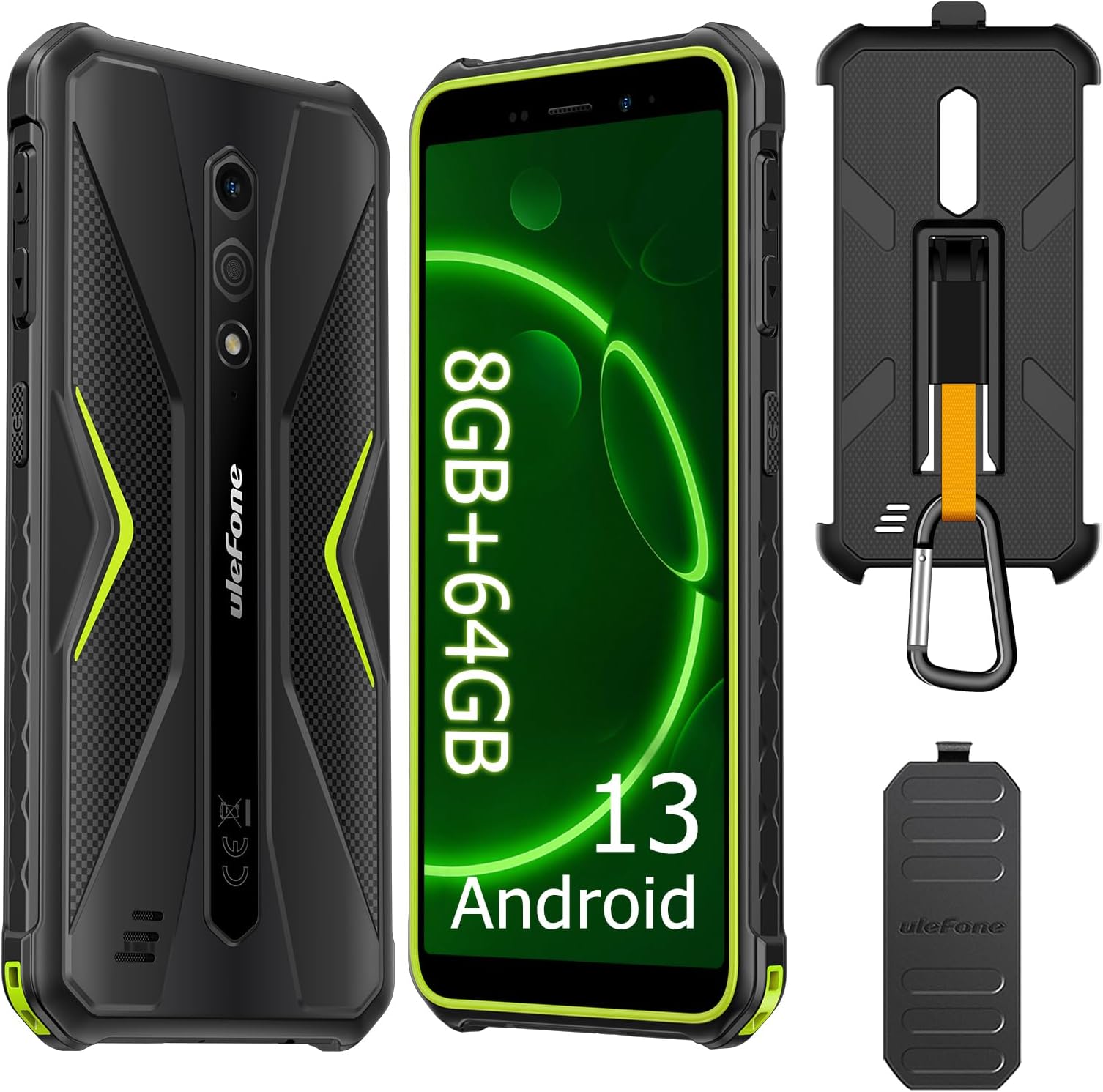 Ulefone Android 13 Armor X12 Pro & Coque, 8Go+64Go Smartphoen ...