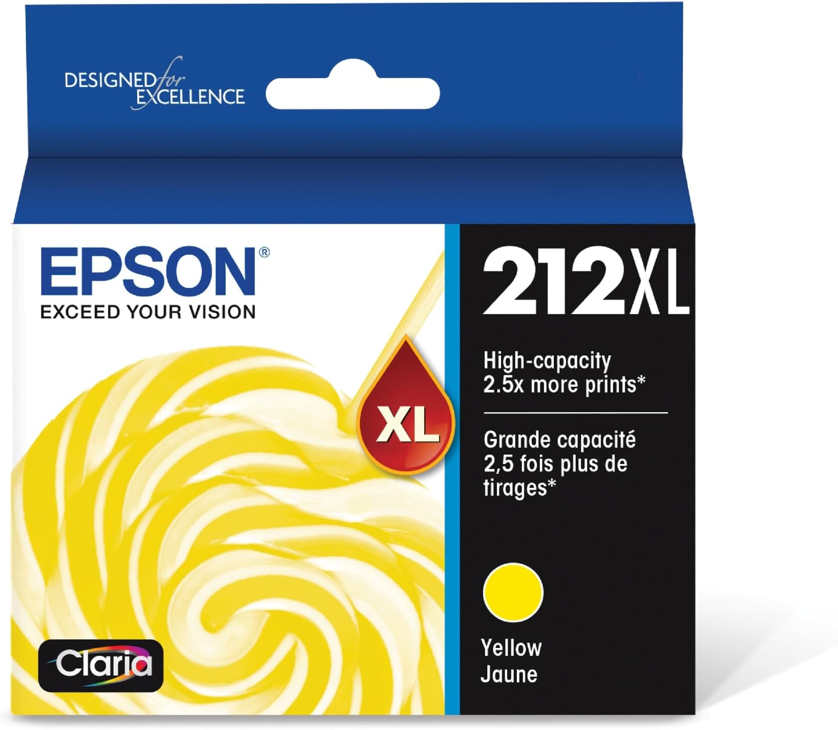 Amazon.com: EPSON 232 Claria Ink Standard Capacity Yellow Cartridge ...