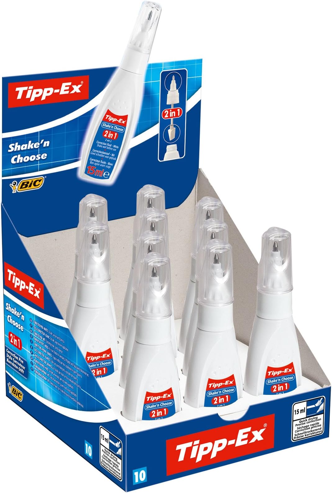 Tipp-Ex Shake'N'Squeeze Correction Fluid Pen 2+1 : Amazon.co.uk ...