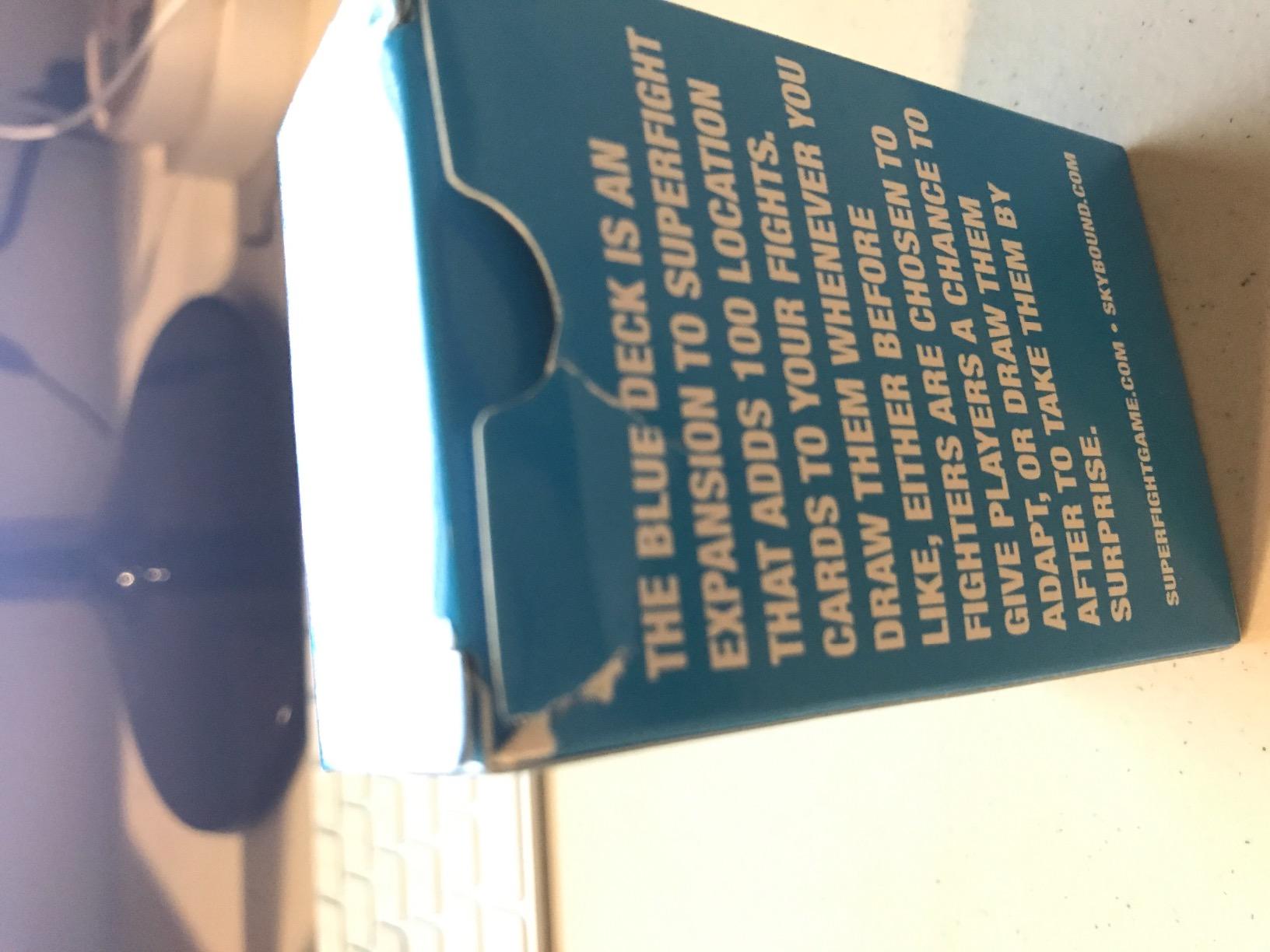 Amazon.com: Superfight Blue Deck : 100 Location Cards for the Game of ...