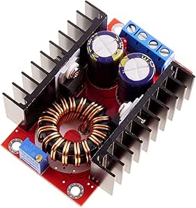 Amazon.com: LAOMAO DC-DC Step Up Boost Converter 10-32V to 35-60V Adjustable 120W 6A Voltage ...