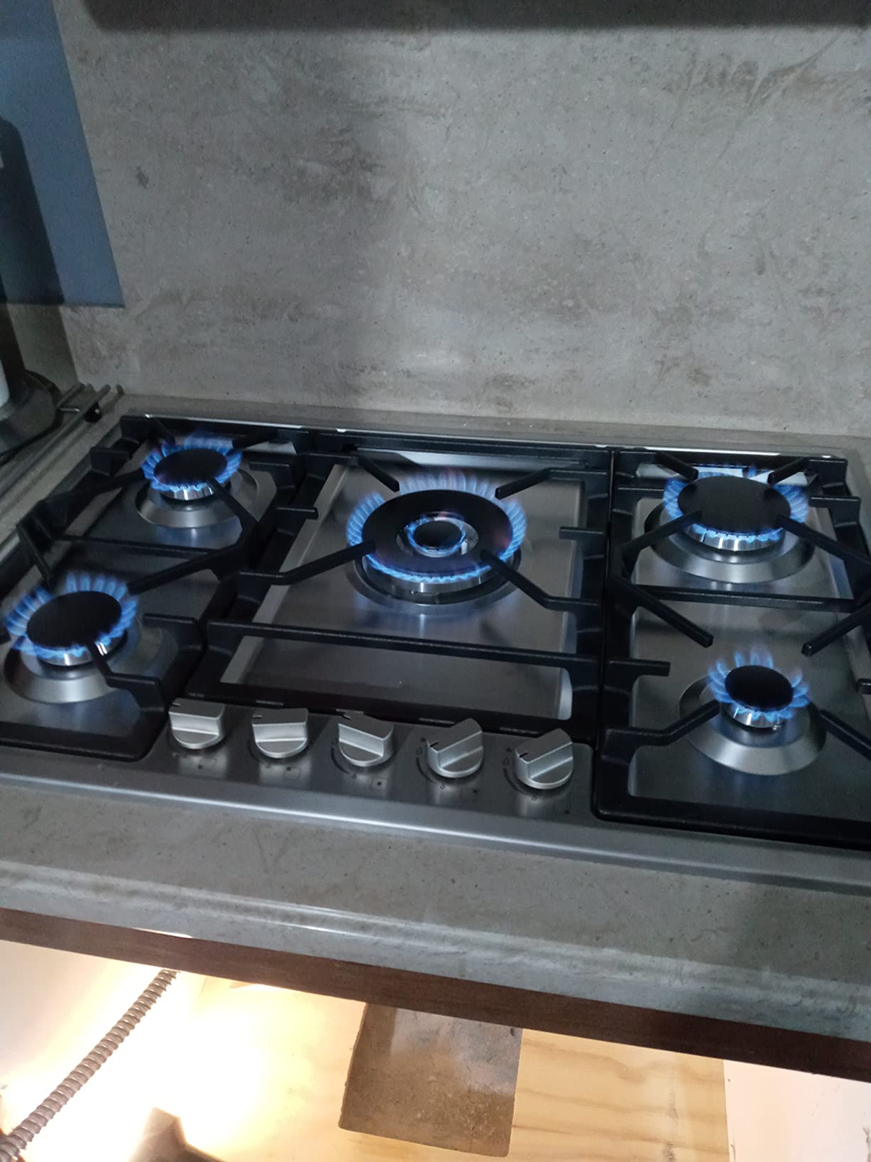 $27/mo - Finance 30 Inch Gas Cooktop with 6 Metal Knob, Dalxo 5 Italy ...
