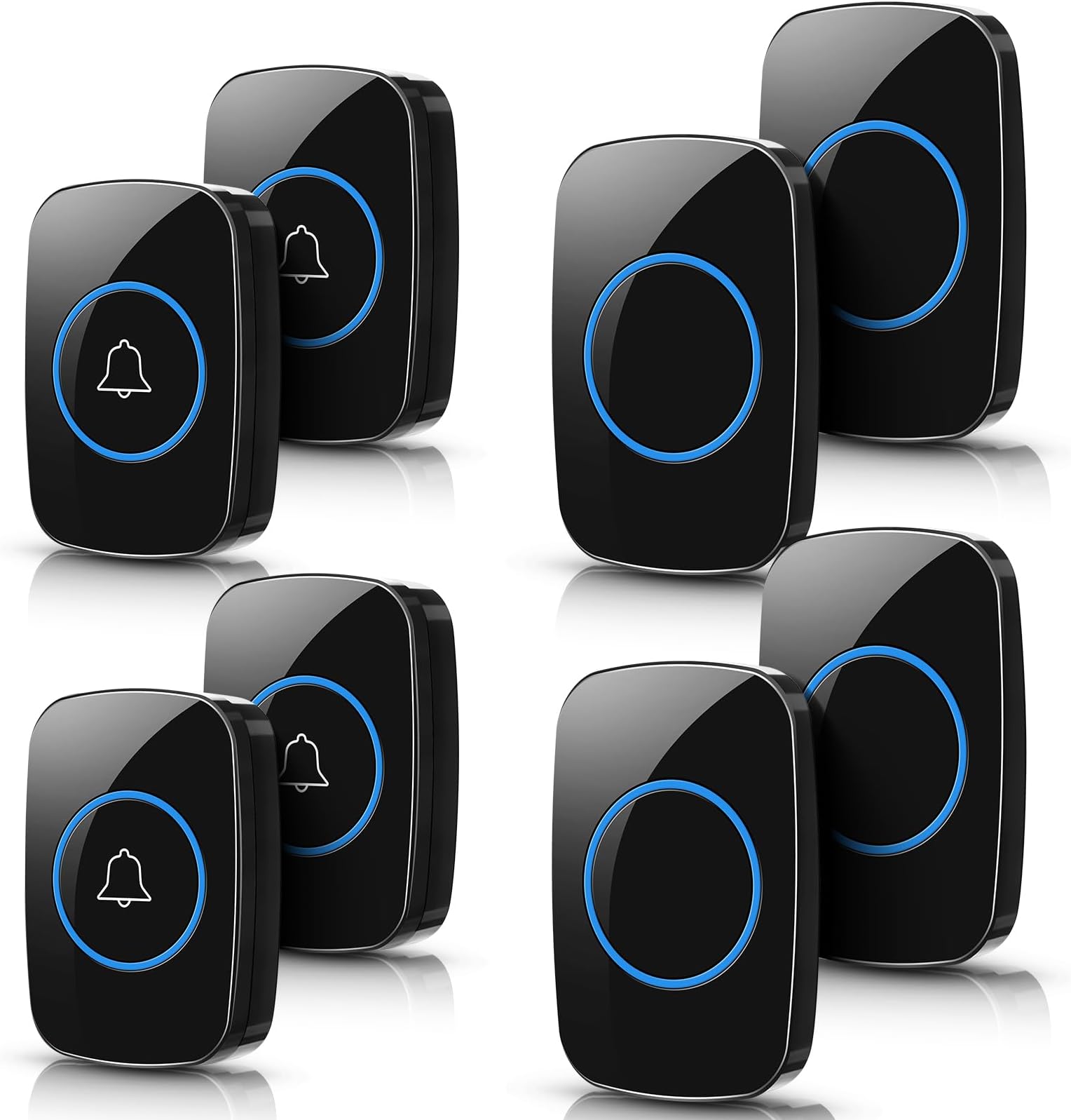 FOVKSUC Wireless Doorbell,Classroom Doorbell, with 60 Chimes 5 Levels ...