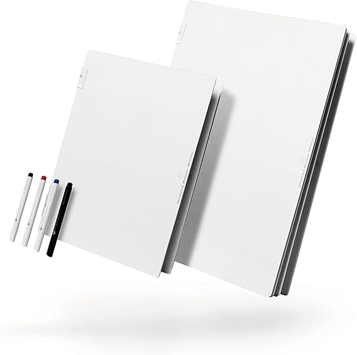 Amazon.com : ButterflyBoard2 A4 (8.5 x 11.75 Inch) Whiteboard Notebook ...