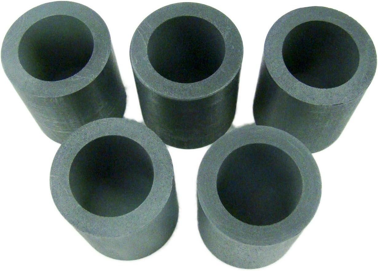 Amazon.com: Lot of 5 Graphite Crucibles for Mini Propane Furnace ...