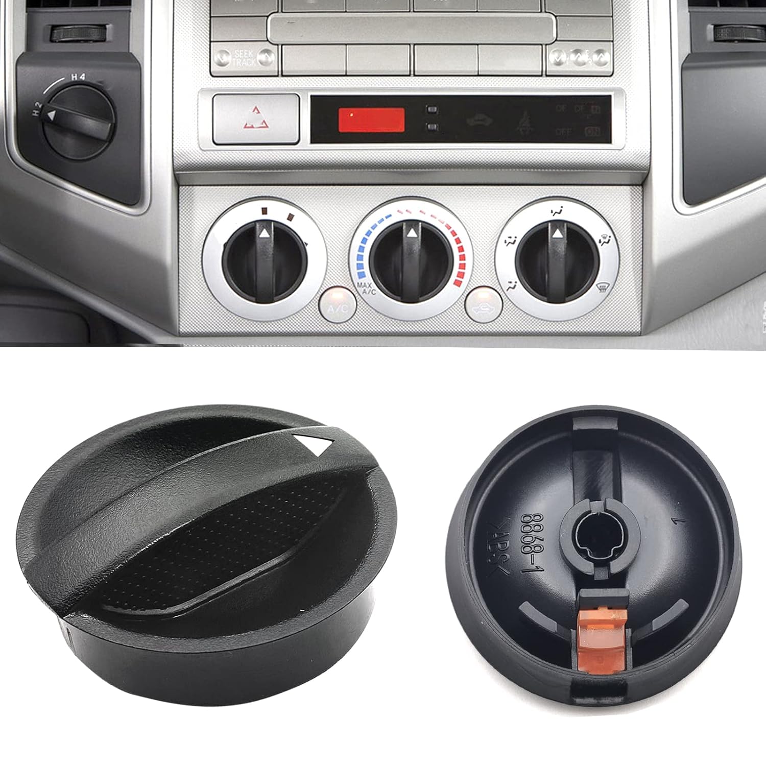 Heater Control Knob - Compatible with 2005-2011 Toyota Tacoma - Replace ...