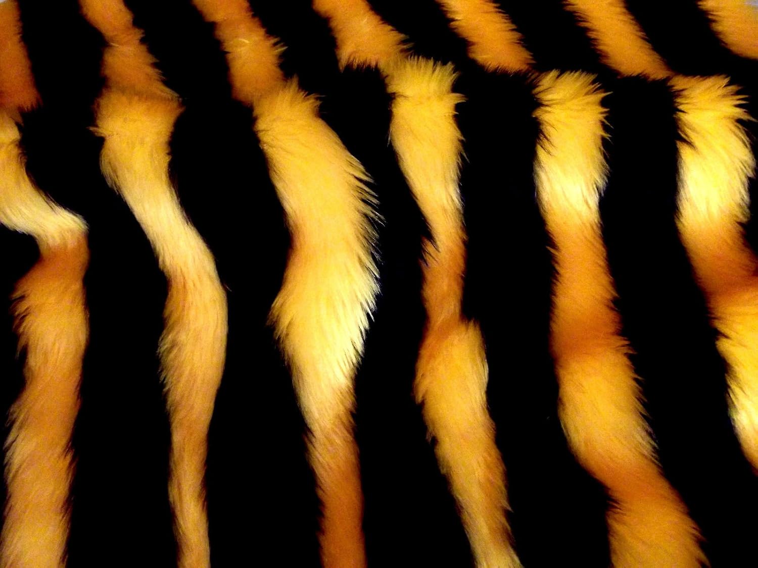 Animal Fun Faux Fur Fabric Material – BUMBLE BEE - BigaMart