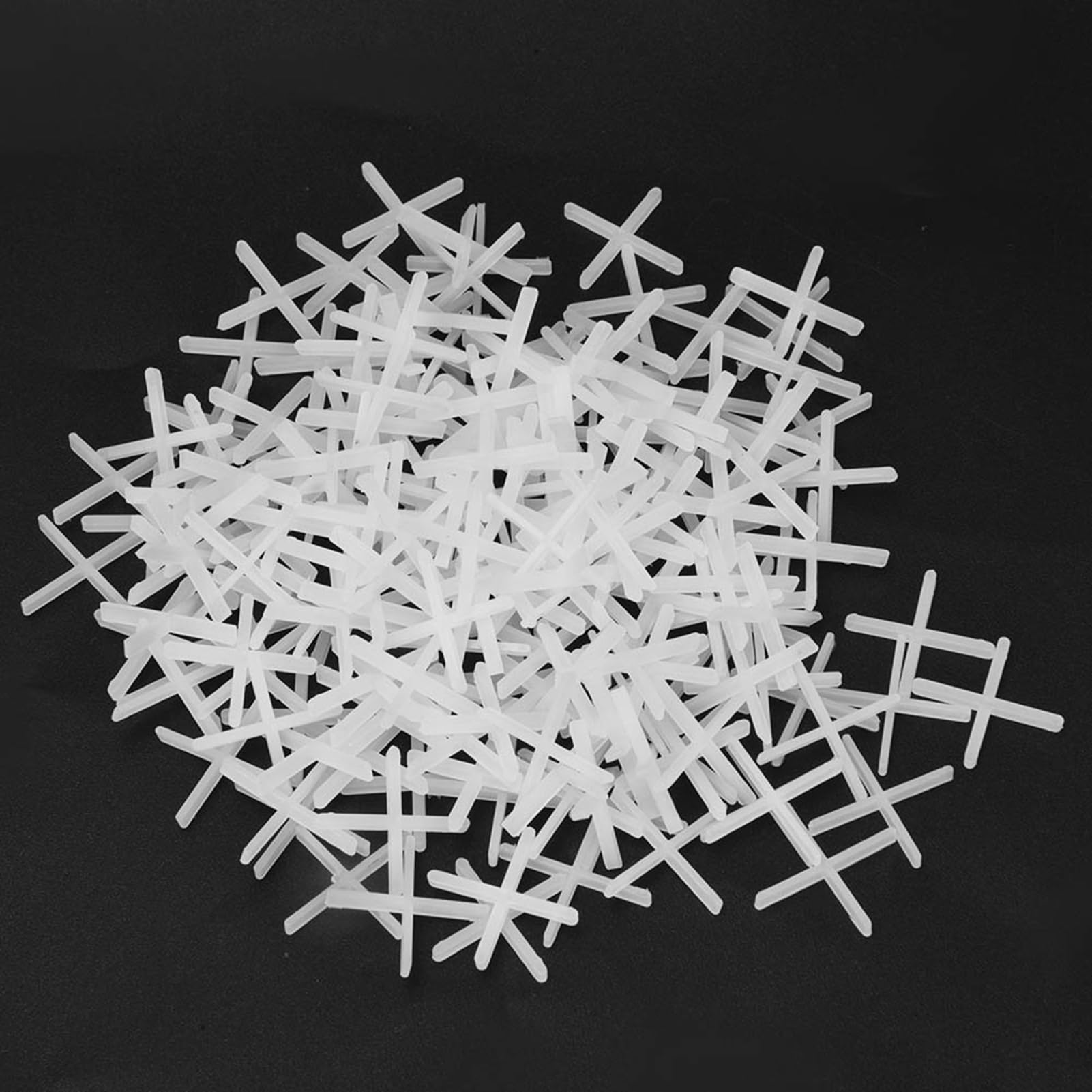 Chazcool 2500 PCS Tile Spacers, Plasitc Tiles Leveler Spacers Ceramic ...