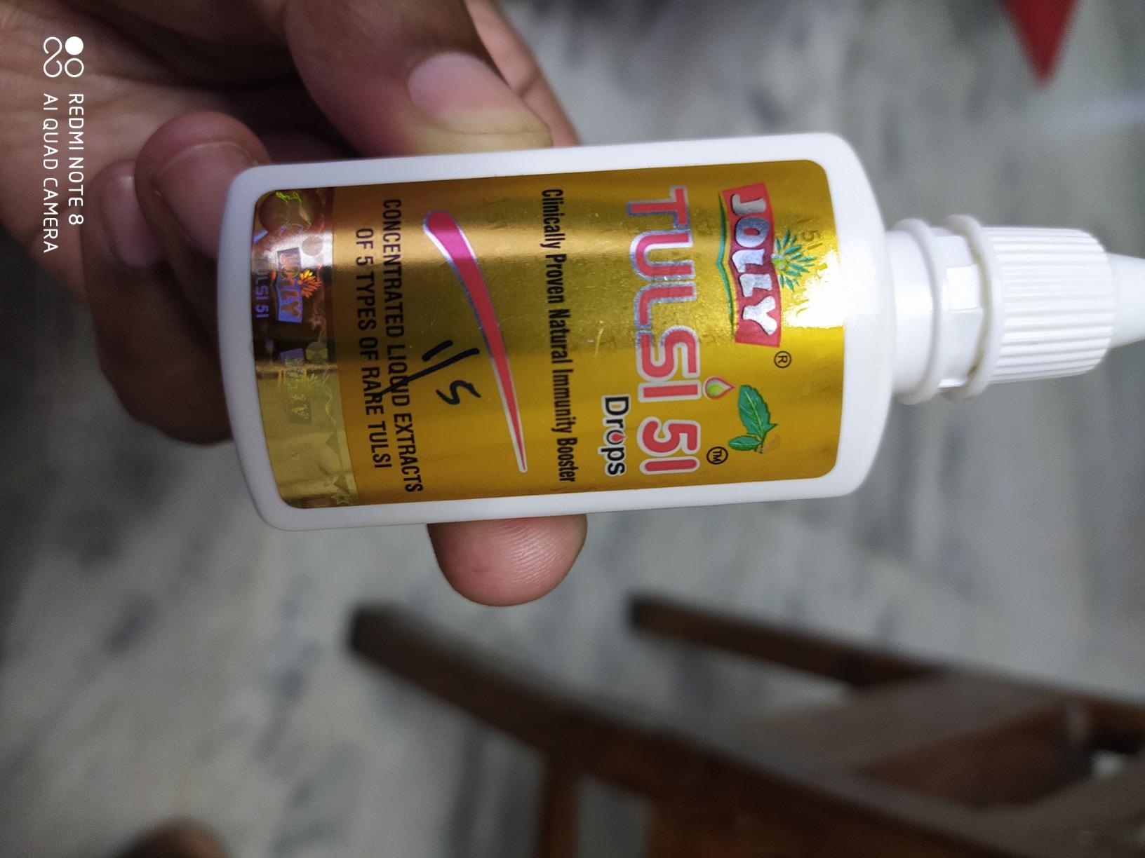 Buy Jolly Pharma Tulsi 51 Drops Natural Immunity Booster (15 ml) Online ...