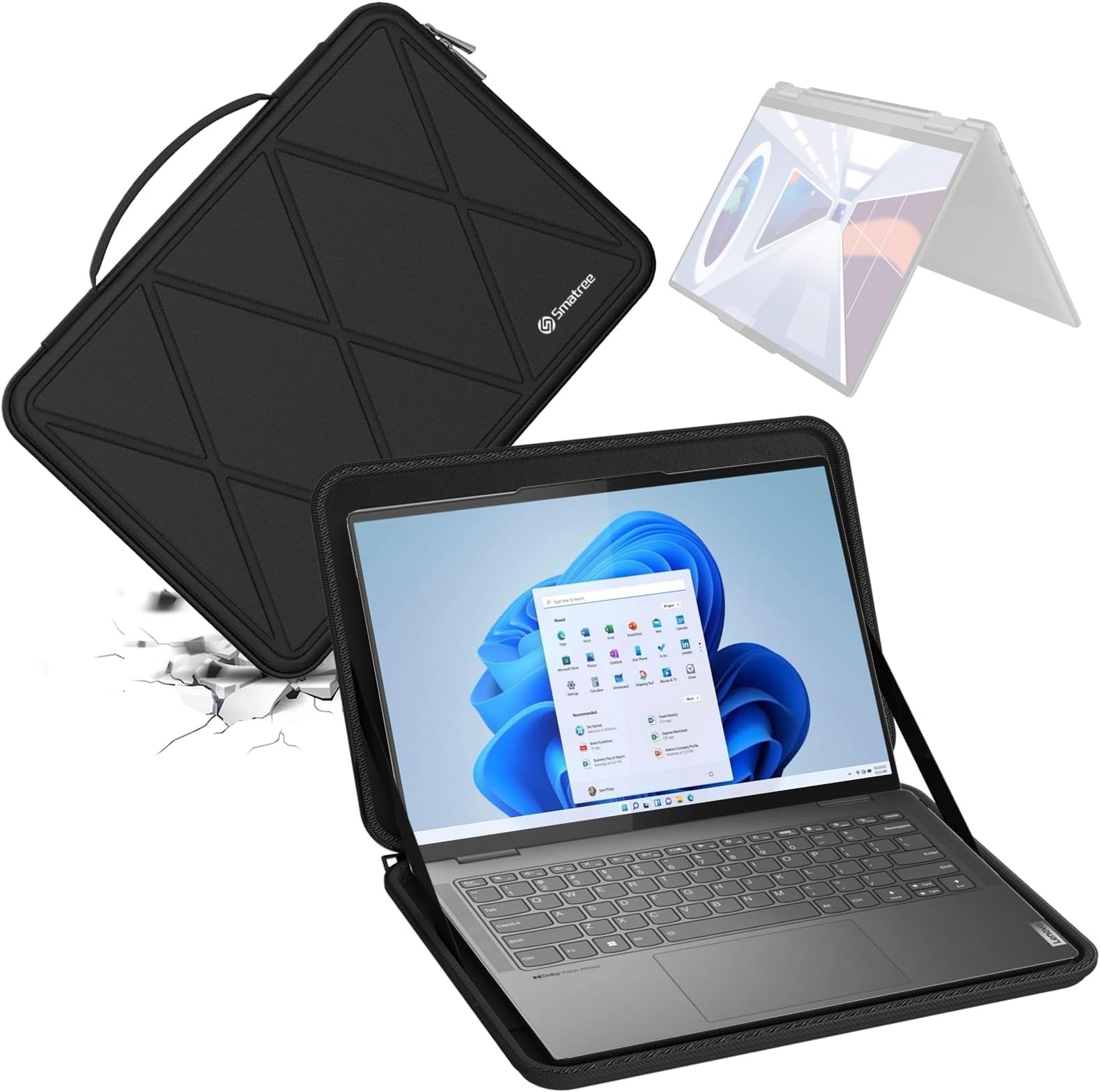 Amazon.com: Laptop Case Cover for 14 inch Lenovo Yoga 7 2-in-1 14AHP9 ...