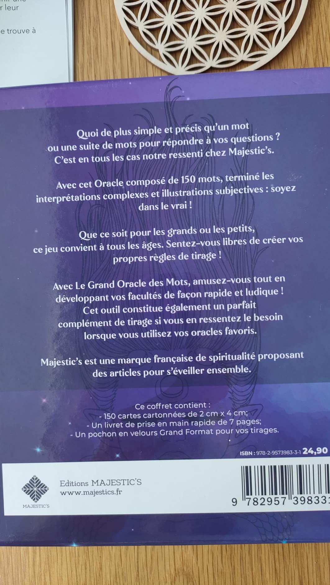 Amazon.fr - Le Grand Oracle des Mots – Oracle Divinatoire de 150 Mots ...