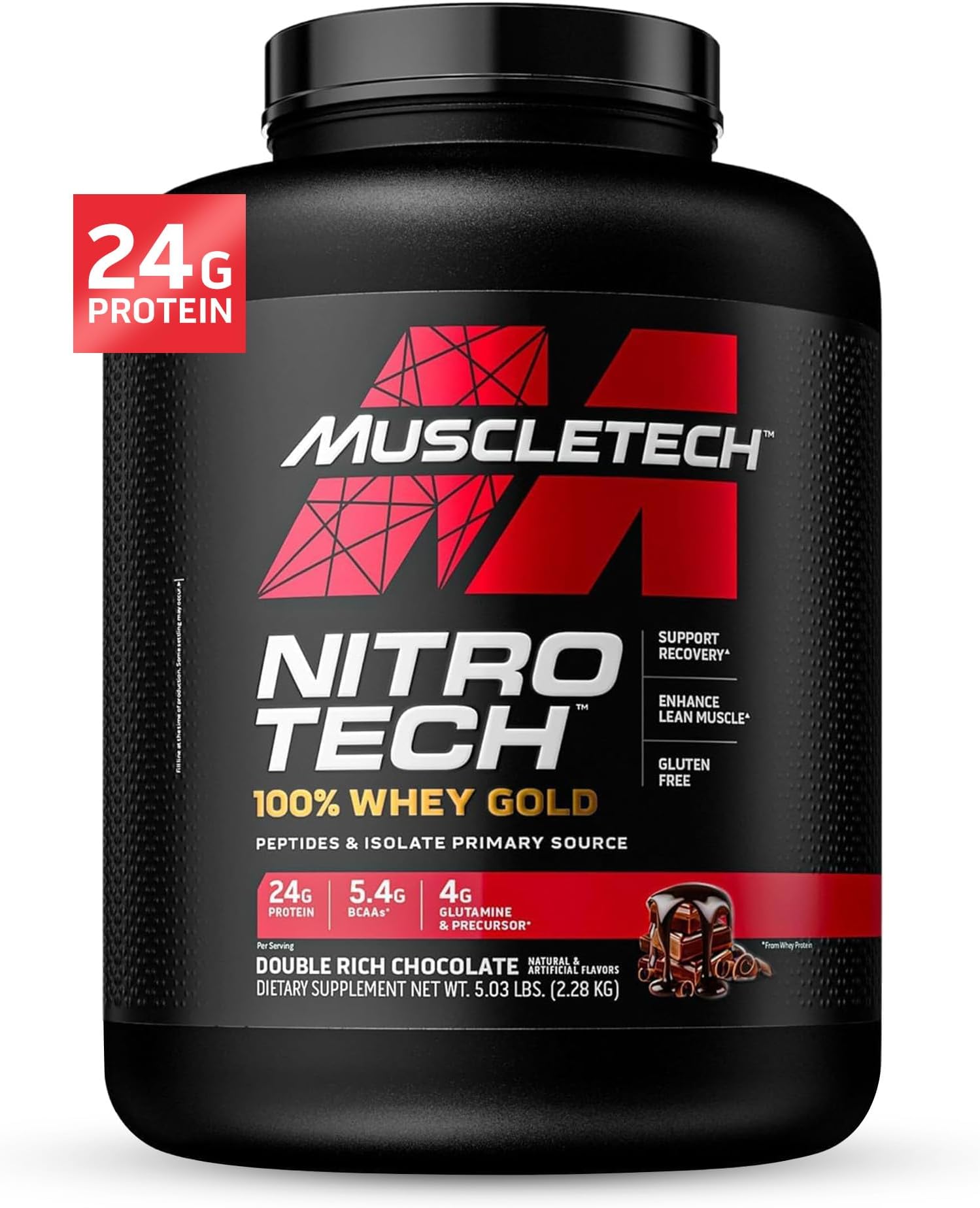 Amazon.com: Muscletech Whey Protein Powder | MuscleTech Nitro-Tech Whey ...