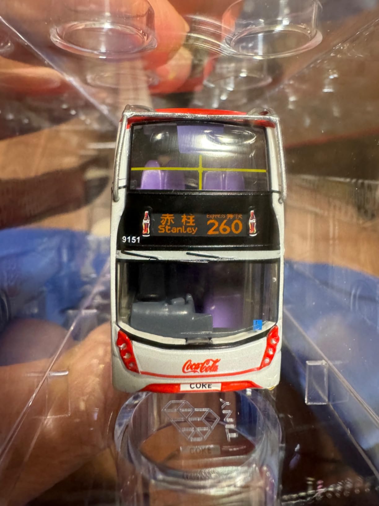 Amazon | Tiny City 1/110 E500 MMC 11.3M コカ・コーラ 二階建てバス ダイキャストミニカー | ミニカー・ダイキャストカー | ホビー