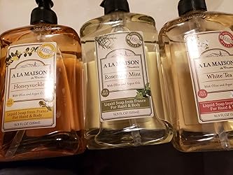 Amazon.com : A LA MAISON French Liquid Hand Soap, Rosemary Mint ...