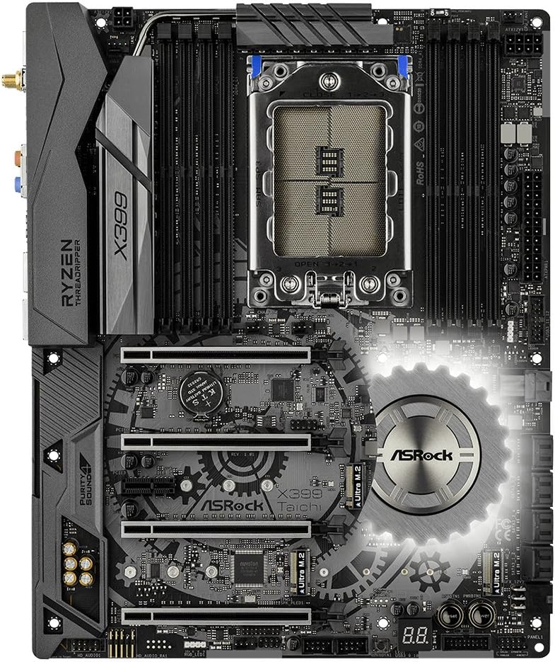 Amazon.com: ASRock X399 TAICHI sTR4 SATA 6Gb/s USB 3.1/3.0 ATX AMD ...