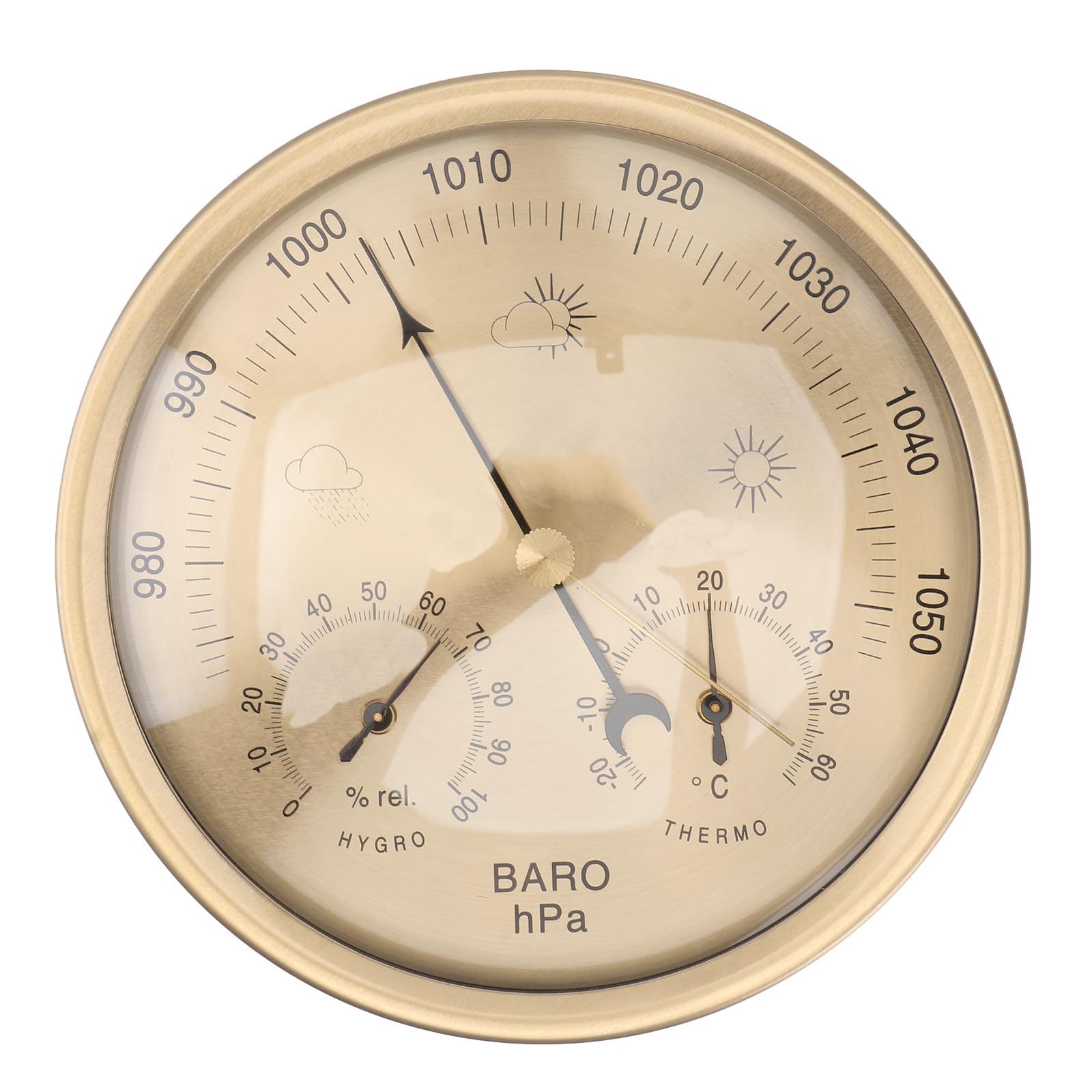 VORCOOL 3 in 1 Barometer Thermometer Hygrometer Dial Type Weather ...